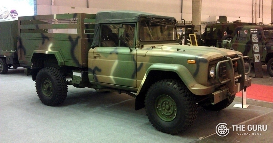 기아 'KM450 軍 전술차량' 우크라이나 야전 투입