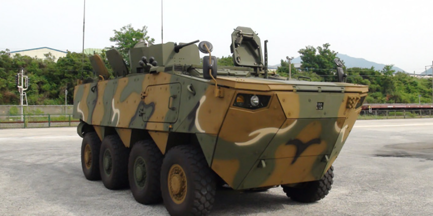 현대로템, 페루에 차륜형 장갑차 'K-808 백호' 30대 수출한다